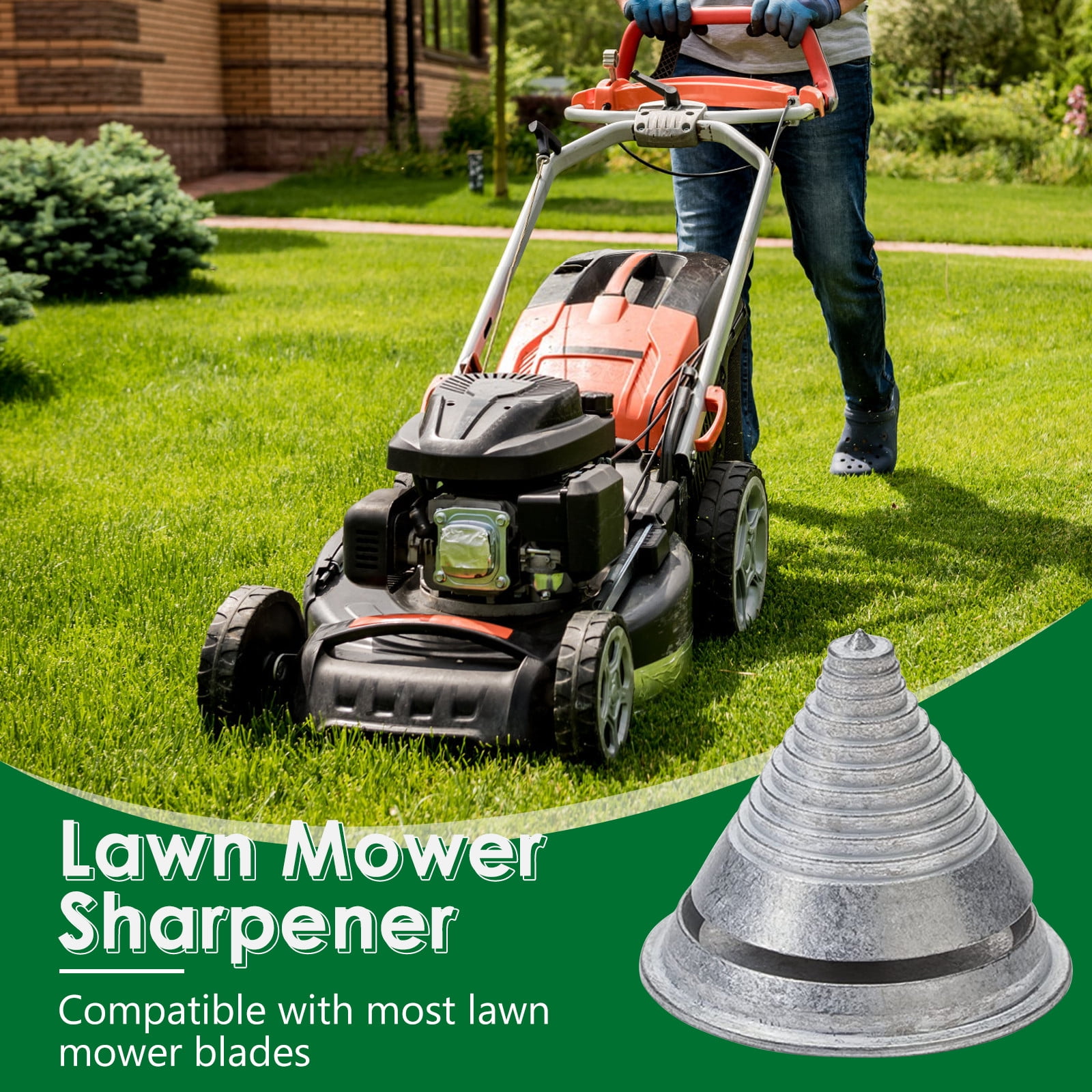 Lawn Mower Blade Balancer for Balances Blades After Sharpening, Metal ...