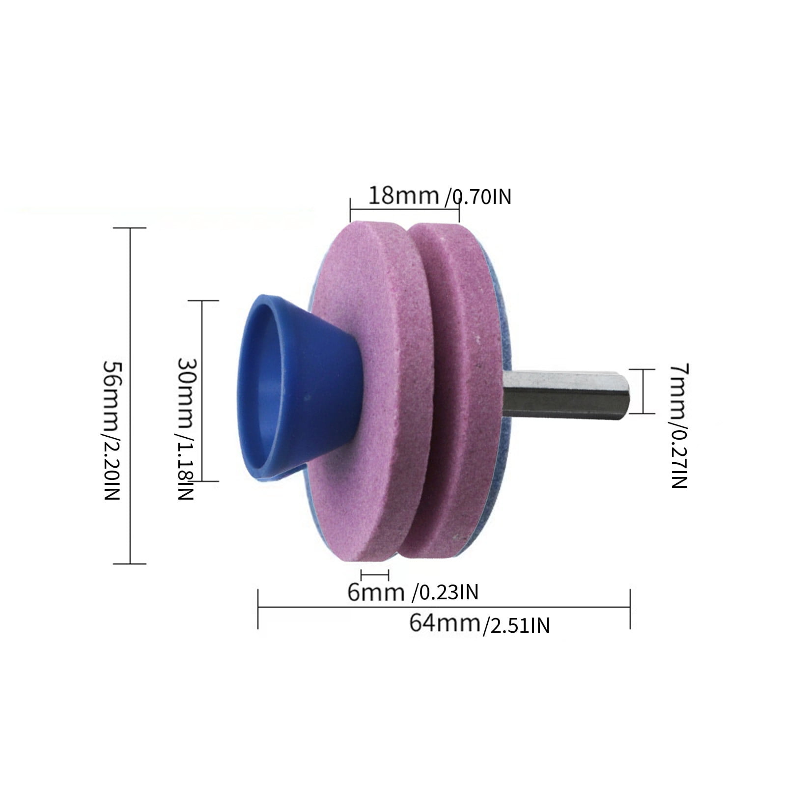 Lawn Mower Blade Sharpener Tool, Lawnmower Dull Blade Sharpener ...