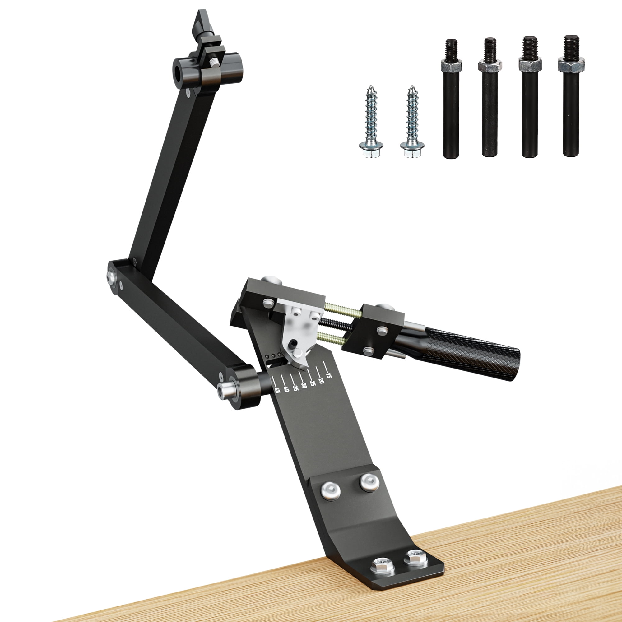 Flngr Lawn Mower Blade Sharpener, 15°-45° Adjustable Frame with Ball ...