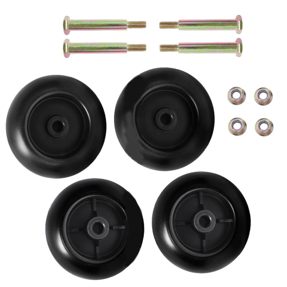 Lawn Mower Deck Wheels Kit Compatible with 532133957 3471700 1700184 ...
