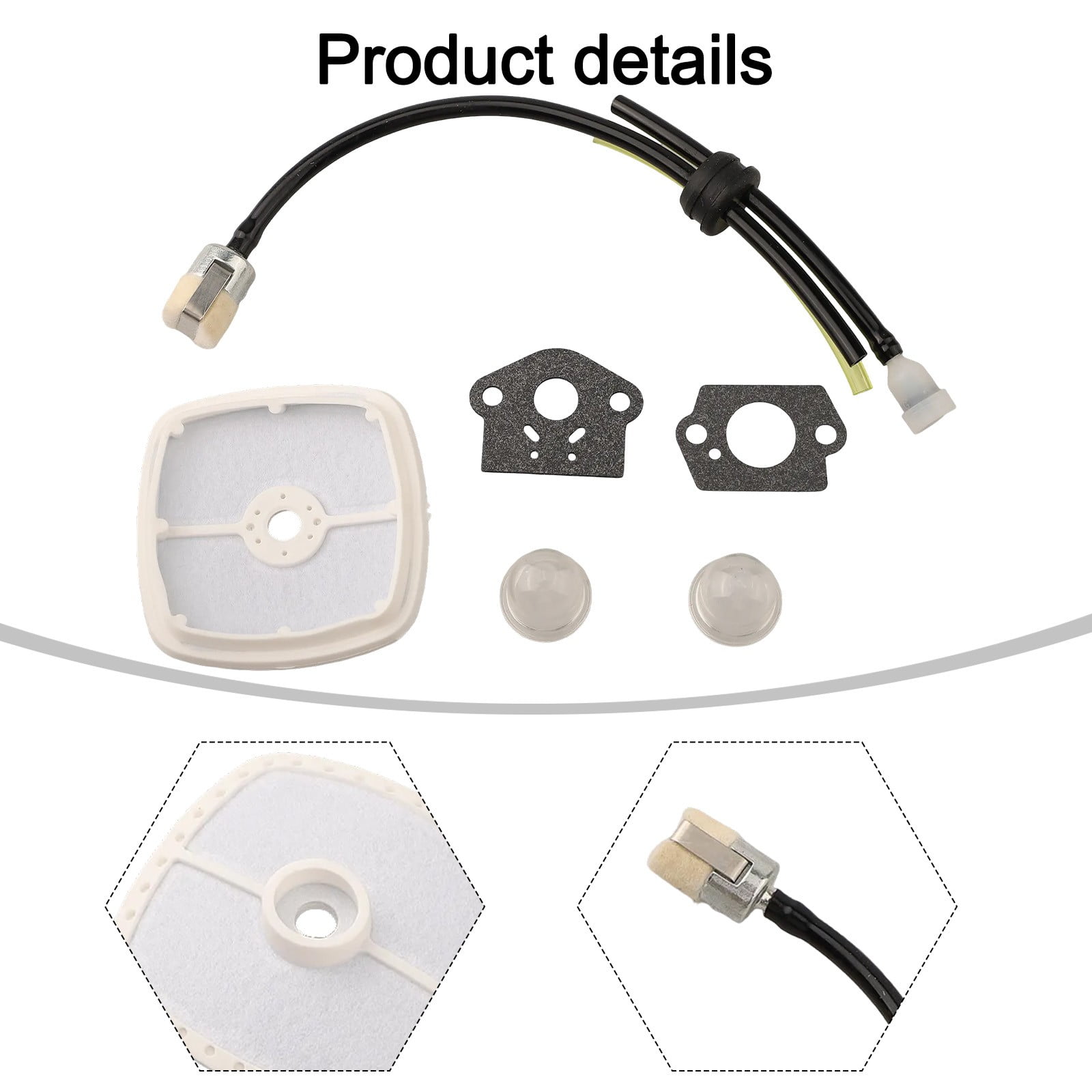 Lawn Mower Engine Repair Kit Featuring For Gt225 Compatible Carburetors ...