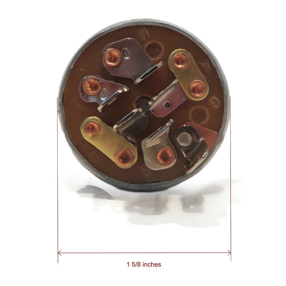 Lawn Mower Ignition Switch with 2 Keys for Cadet for 725-3163/925-3163 ...