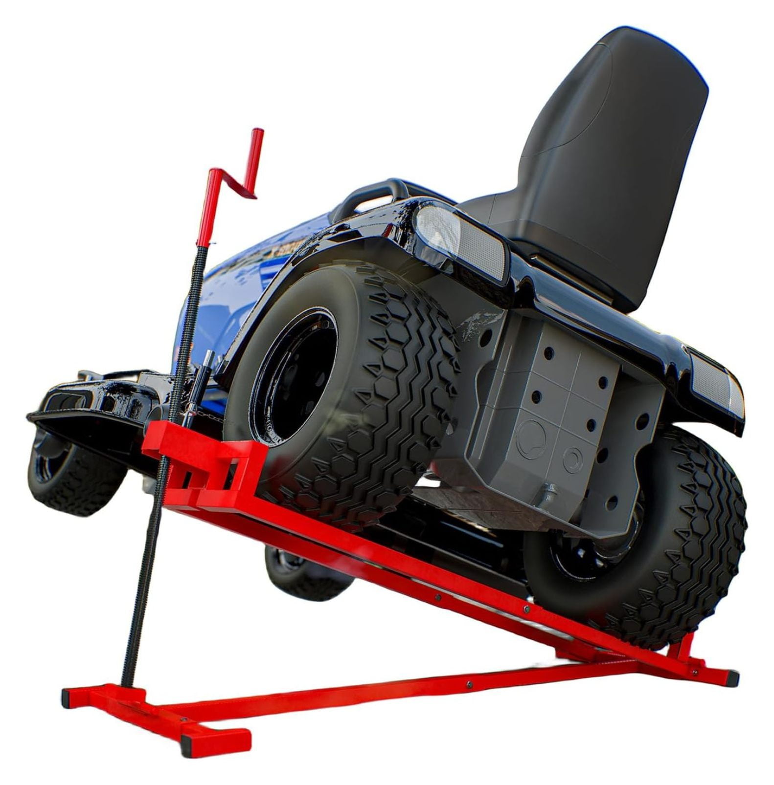 Lawn Mower Lift Jack 882 Lbs Capacity Lifting Platform Telescopic ...