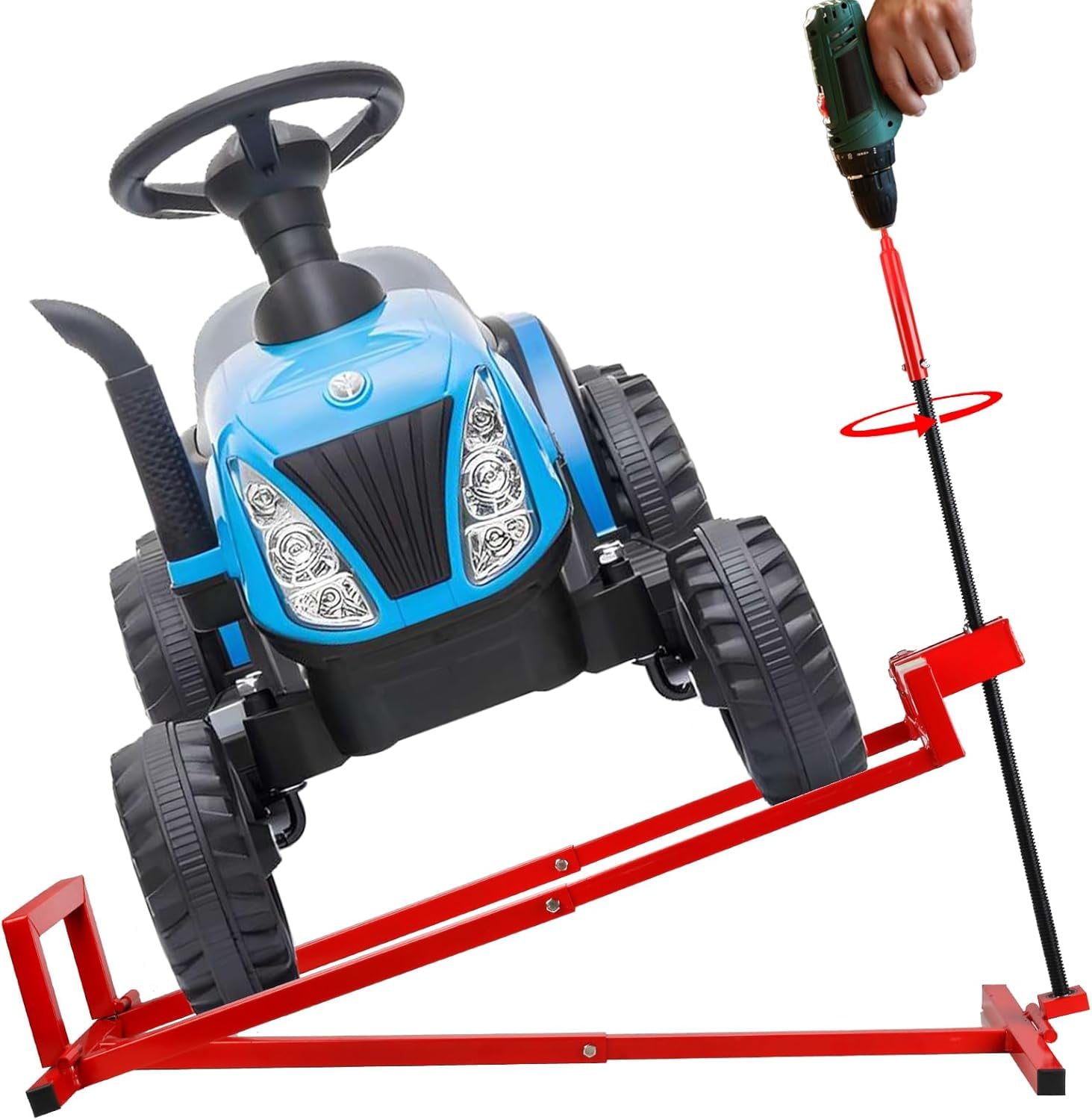 Lawn Mower Lift Jack, Lifting Platform 882 Lbs Capacity Telescopic ...