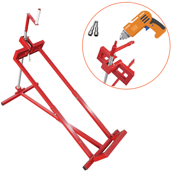Hydraulic Lawn Mower Lift Jack, 882 Lbs, Manual & Power Tool Handles ...