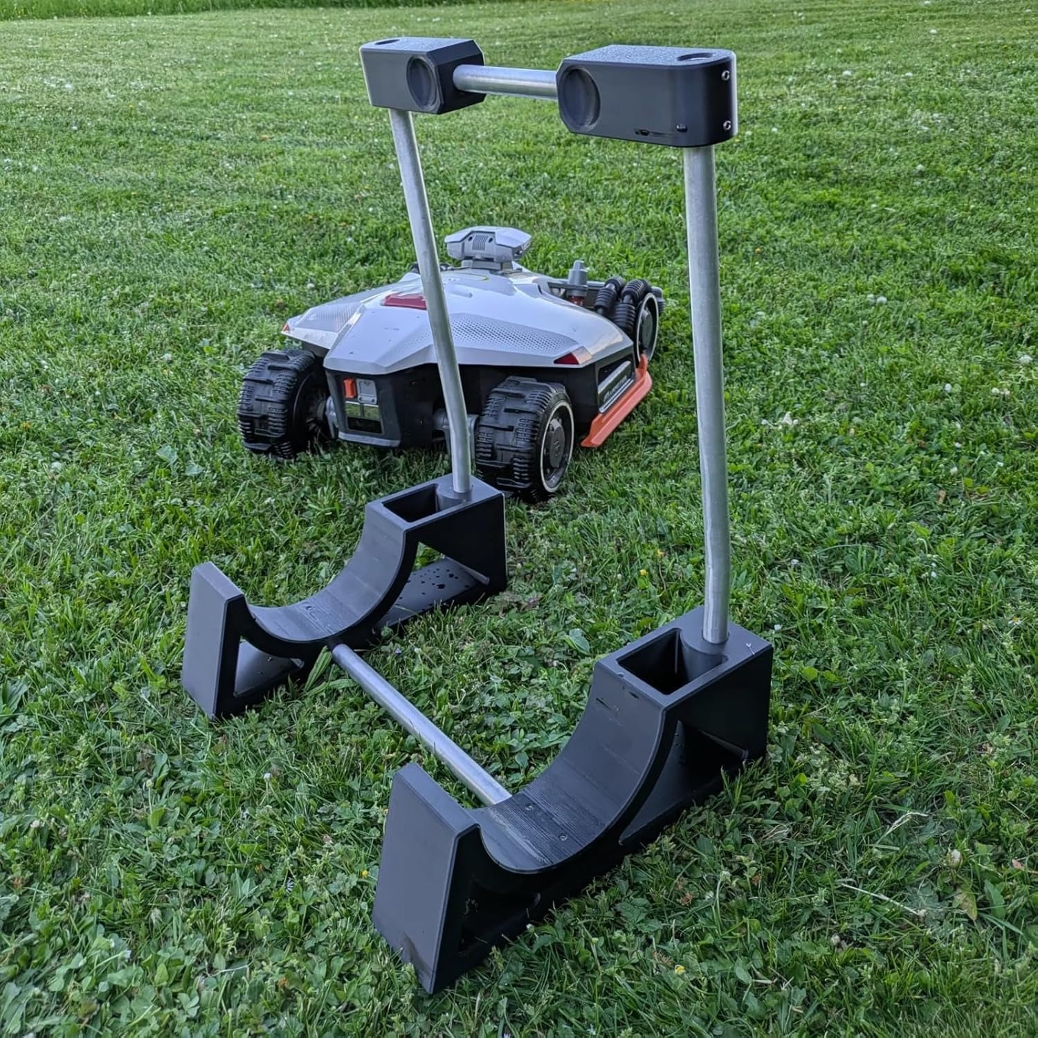 Lawn Mower Service Stand,Compatible with Mammotion LUBA Models, Easy ...