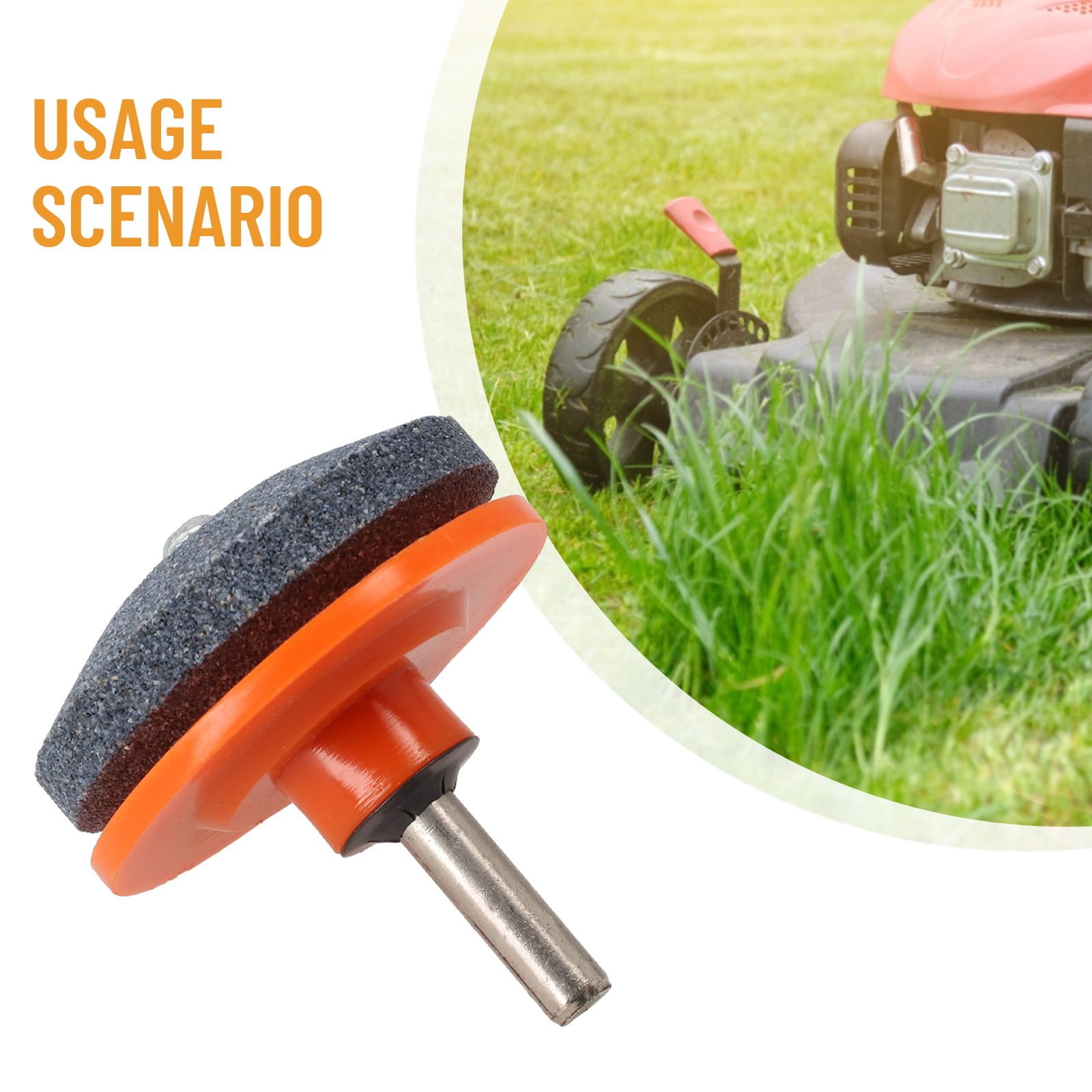 Lawn Mower Sharpener Garden Tools Hand Drill Electric Drill Sharpener ...