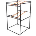 Lawn Mower Storage Rack, 3-Tier Heavy Duty Steel Display Stand for 3 ...