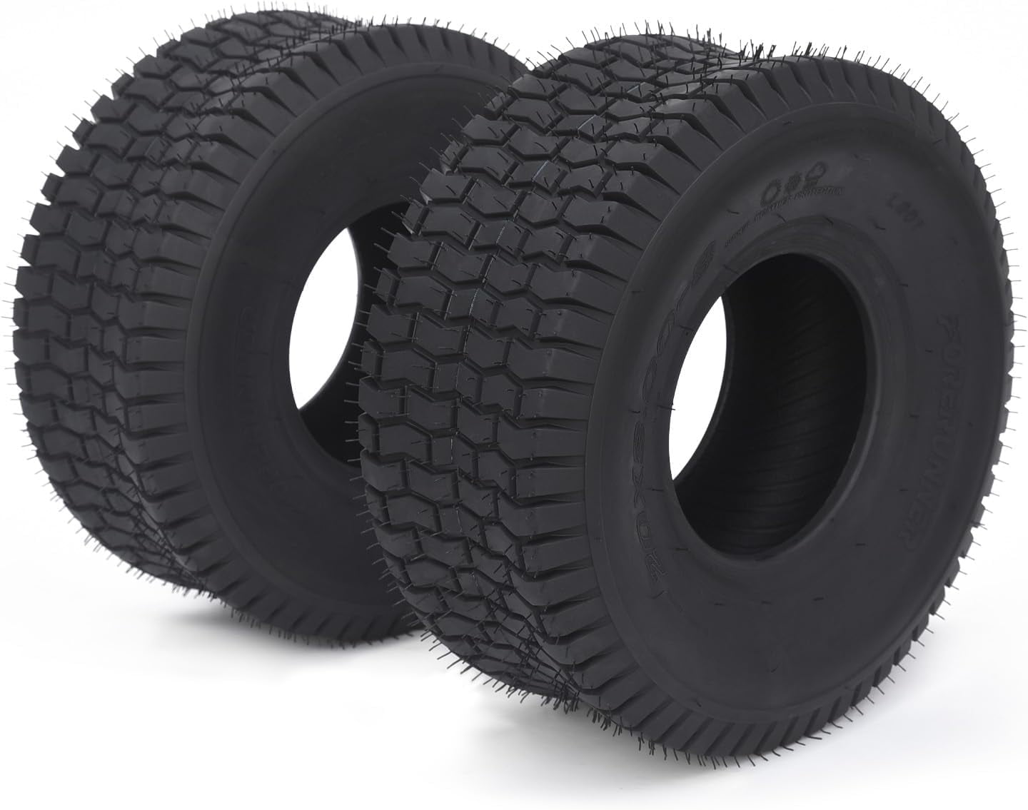 Lawn Mower Tires, 2Pcs 18x8.50-8 4PR Turf Tires & Garden Tire for ...