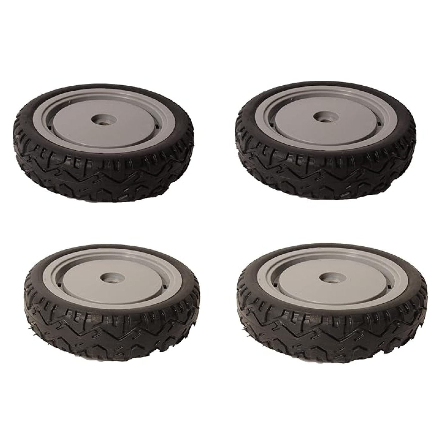 Lawn Mower Wheels 4-Pack - Super Recycler Wheel Kit - 107-3708 & 107 ...