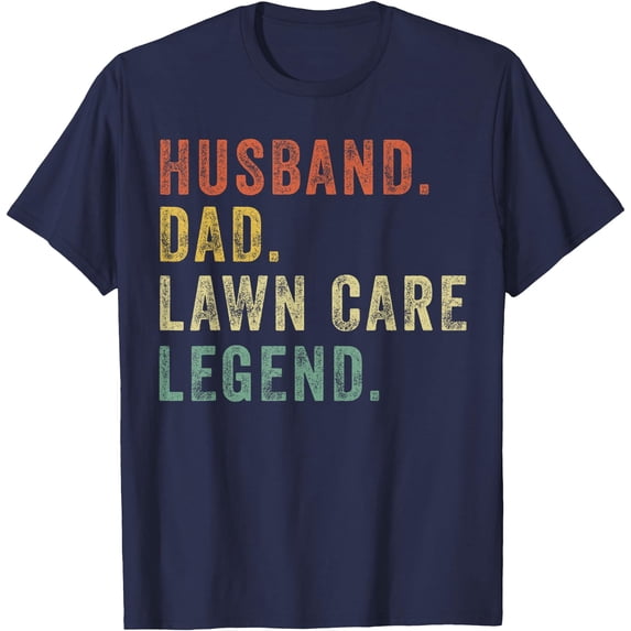 Lawn-Mowing Dad Lawn Care Legend Funny Gardening T-Shirt - Perfect Gift ...