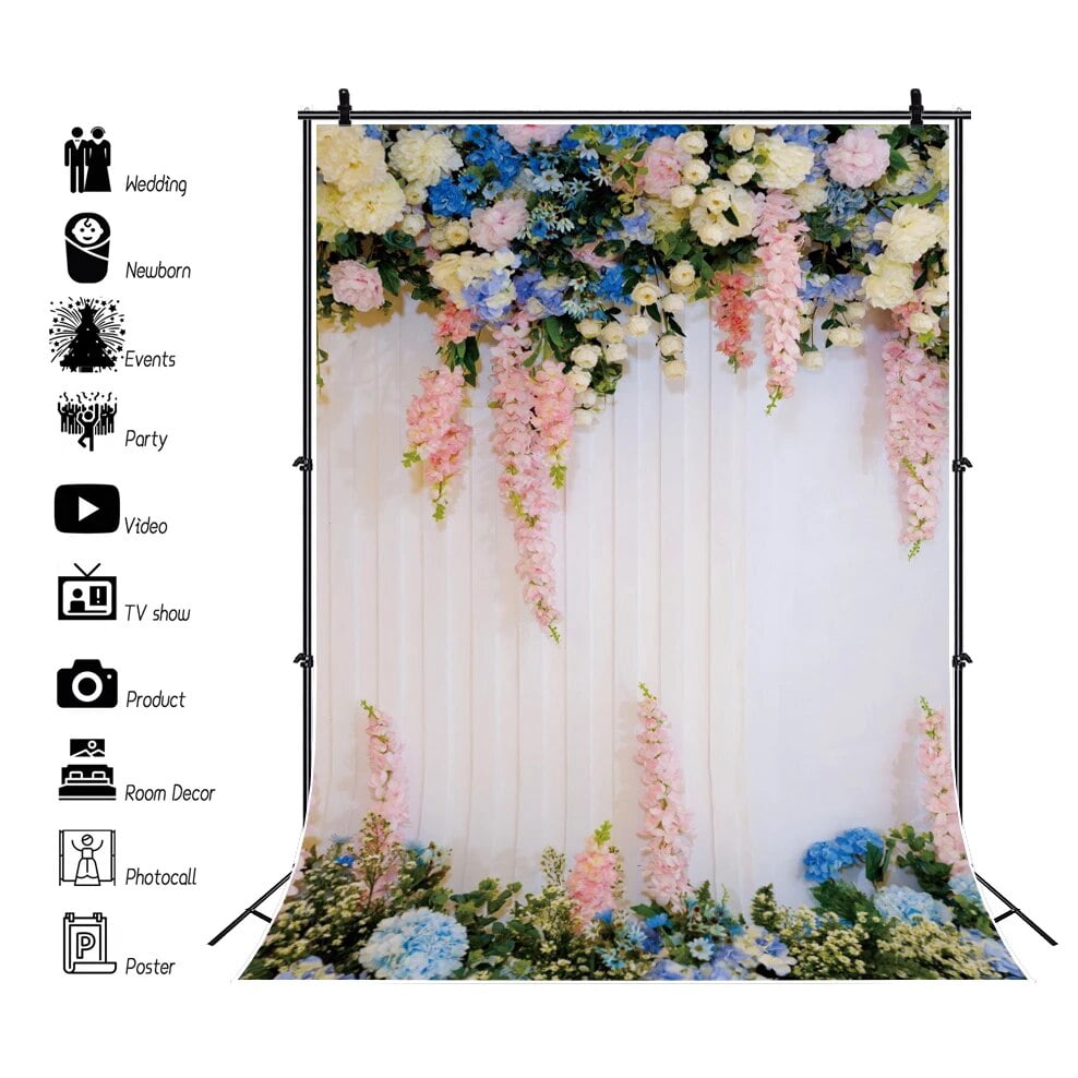 Lawn Outdoor Wedding Flower Wall Backdrop Wooden Panel Flower Arch Baby ...