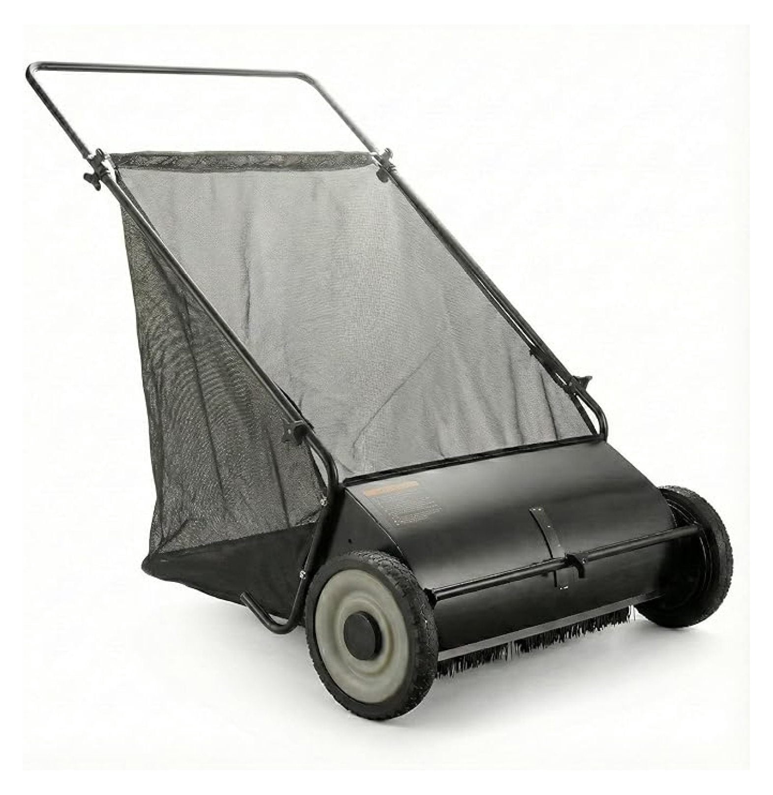 Lawn Push Sweeper, 26" Sweeping Width Floor Sweeper, 7 Cu. Ft. Capacity ...