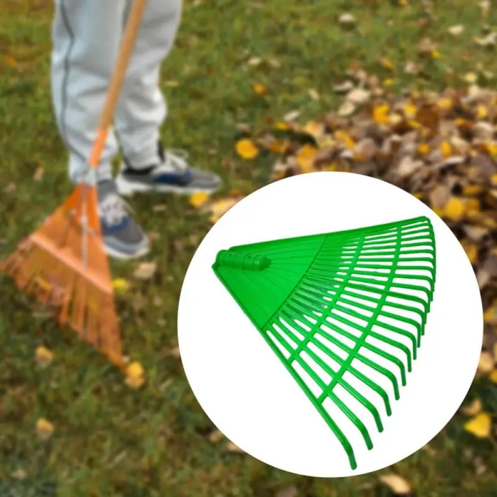 Lawn Rake Head Replacement Multipurpose for Spring Shrub Grass with 21 ...