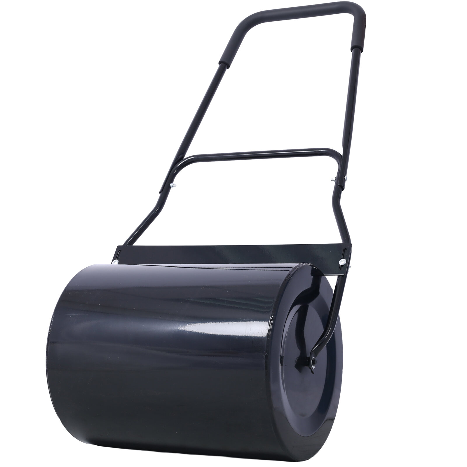 Lawn Roller, 16 Gallon Heavy-Duty Tow Behind Water/Sand Filled Sod Drum ...