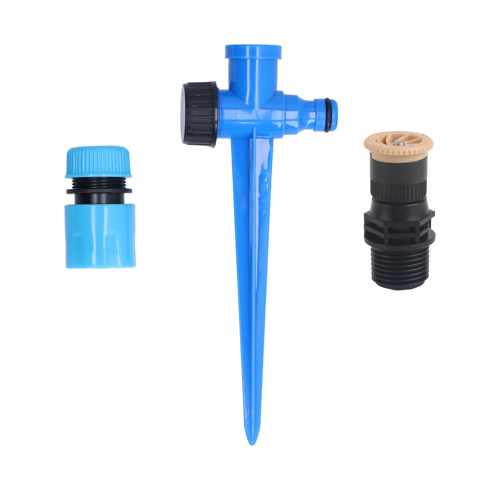 Lawn Sprinkler 1/2 in 360° Rotatable Adjustable Irrigation Sprayer with ...