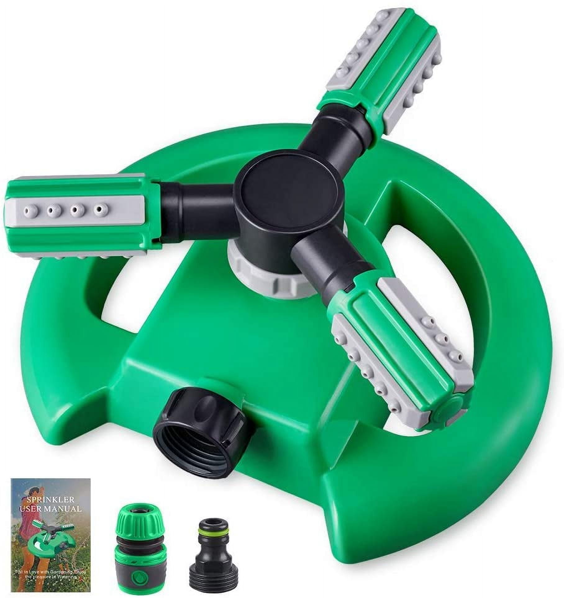 Lawn Sprinkler,Automatic Garden Water Sprinkler,Upgrade 360 Degree ...