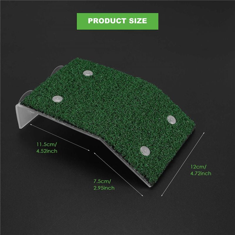 Lawn Turtle Basking Platform Resting Platform, Simulation Grass Ramp ...