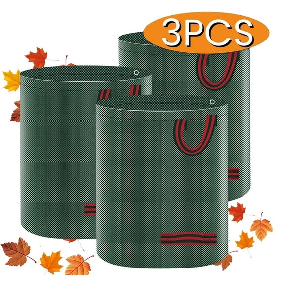 Lawn and Leaf Bags Leaf Bags Reusable Garden Bags for Leaves Trash Can ...