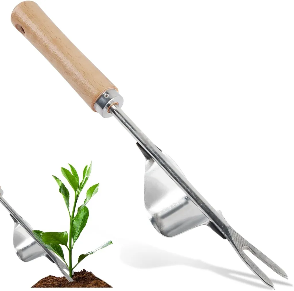 Lawn weeder, bindweeder, stainless steel hand weeder, weed cutter with ...
