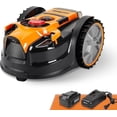 LawnMaster Robotic Lawn Mower with Obstacle Avoidance & 35% Slope ...
