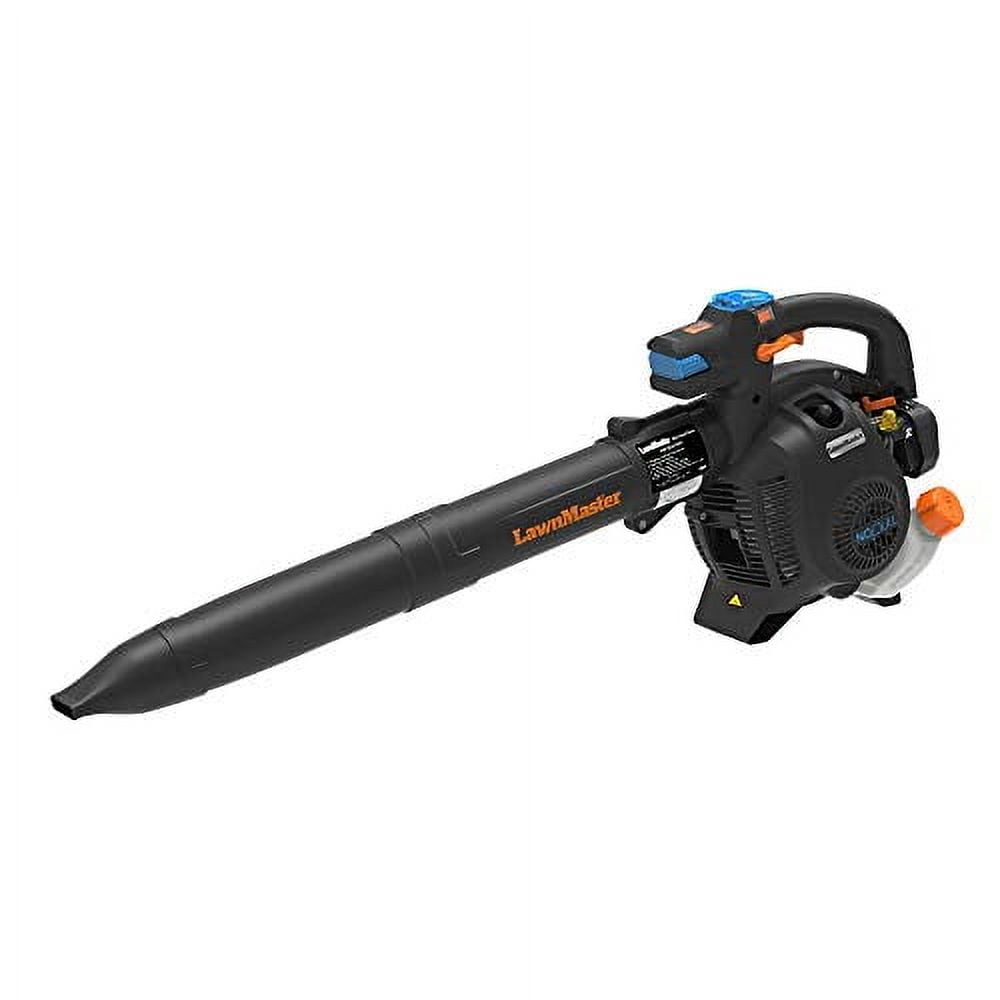 LawnMaster NPTBL26A No-Pull Handheld Blower 2 Cycle 26cc, Orange, Black ...
