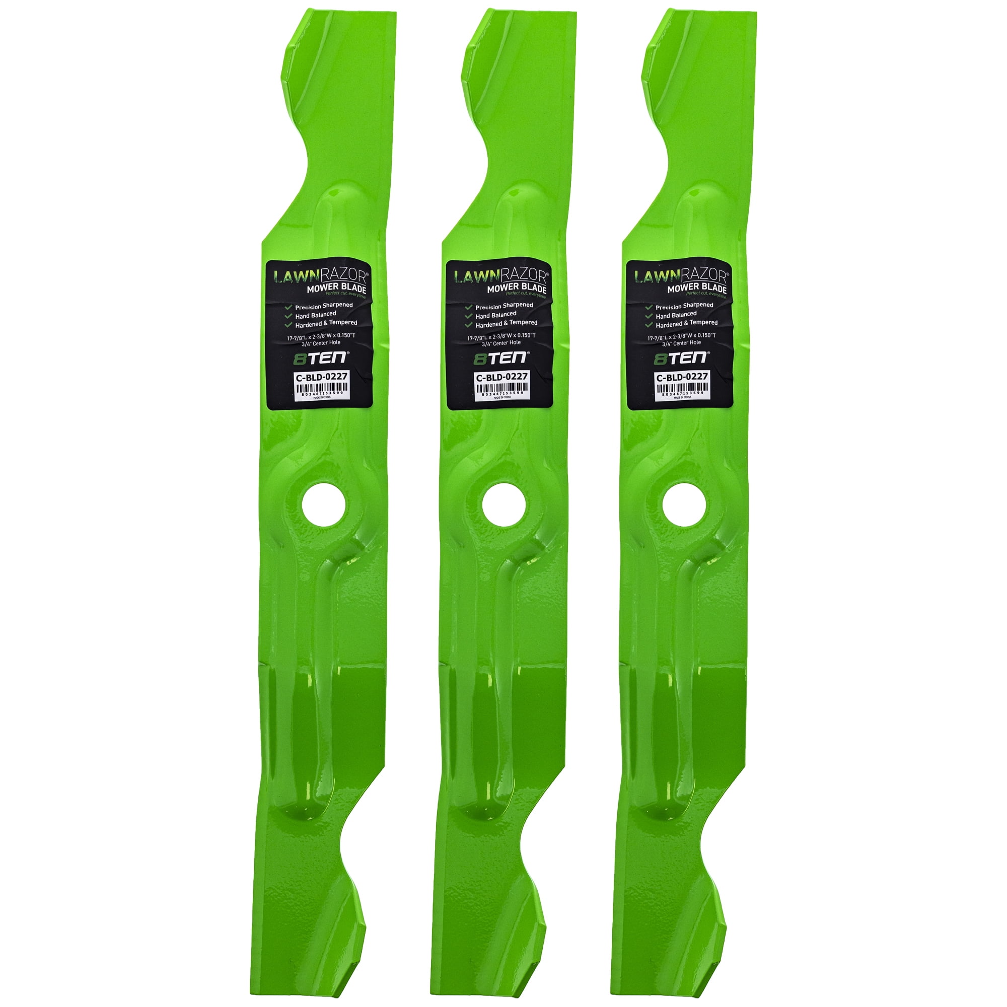 LawnRAZOR Mower Blade for Cub Cadet LT1050, 50 inch High Lift Notched ...