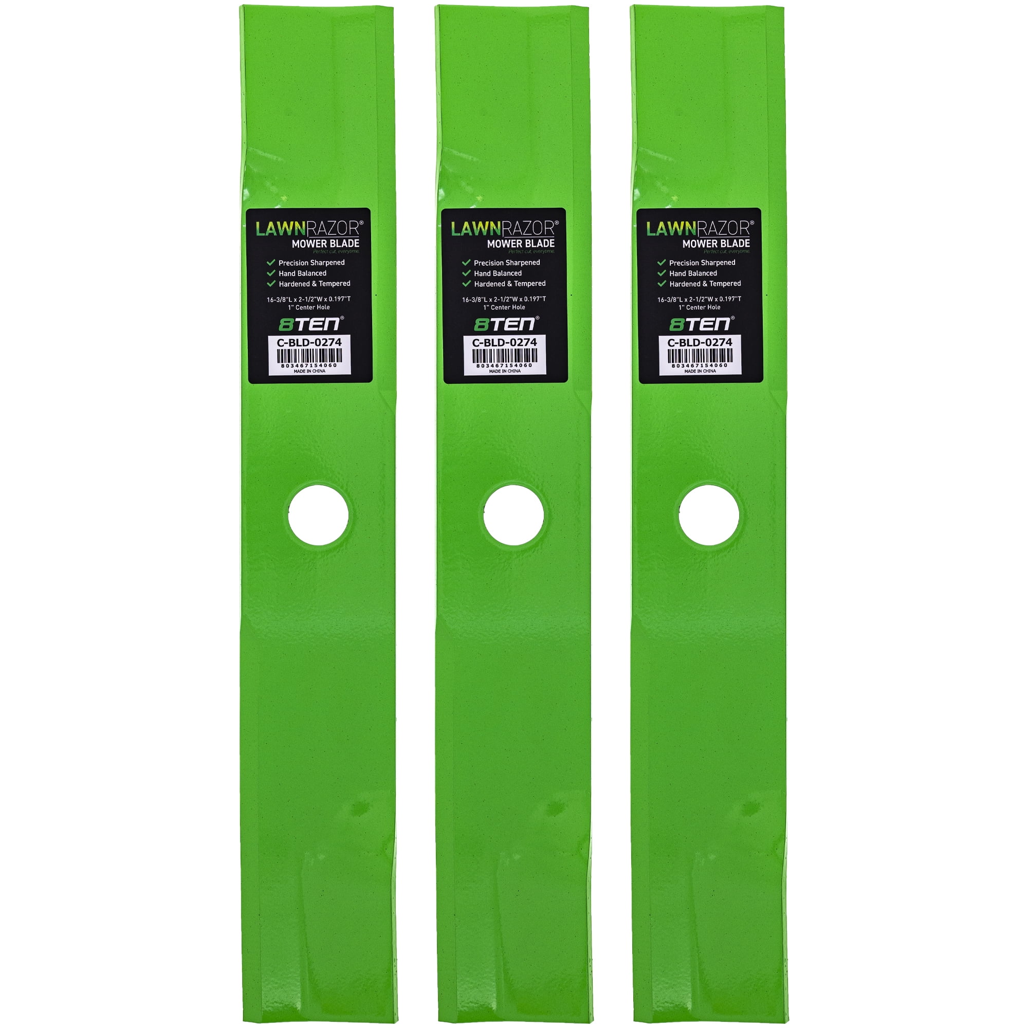 LawnRAZOR Blade for Exmark 48 inch Deck 103-6386 Low Lift 3 Pack 810 ...