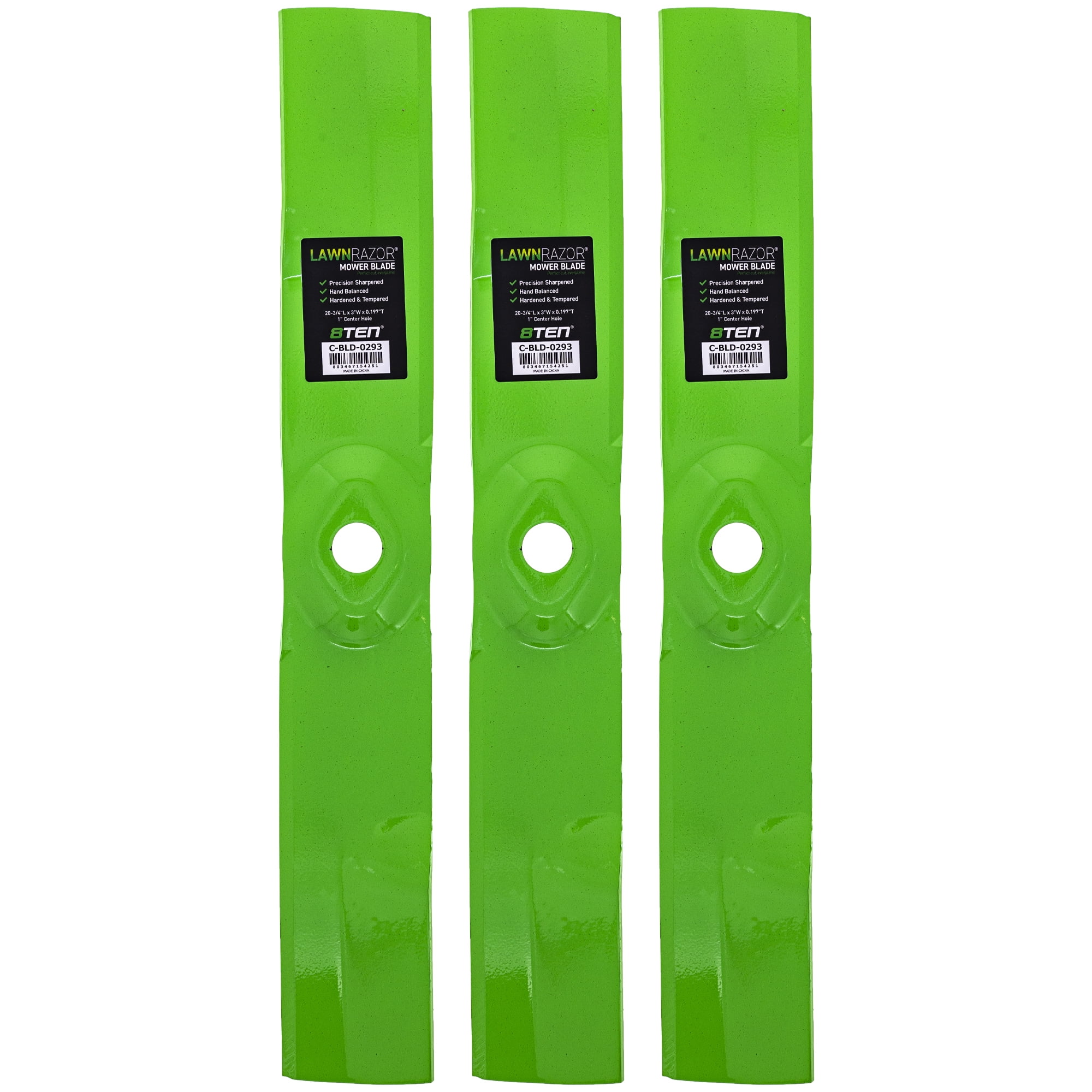 LawnRAZOR Blade for Exmark 60 inch Deck 103-8240 Low Lift 3 Pack 810 ...