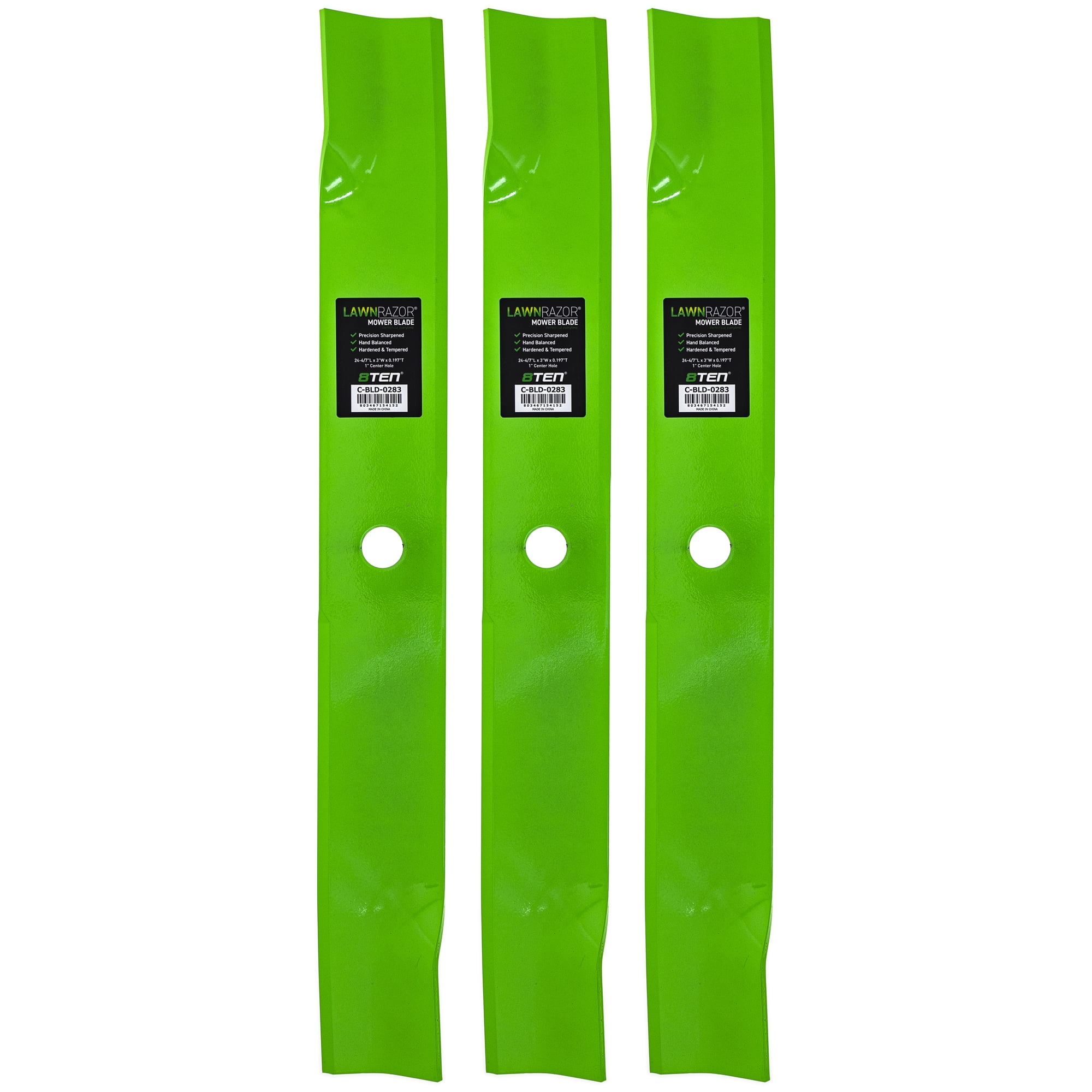 LawnRAZOR Blade for Exmark 72 inch Deck 103-6384 High Lift 3 Pack 810 ...