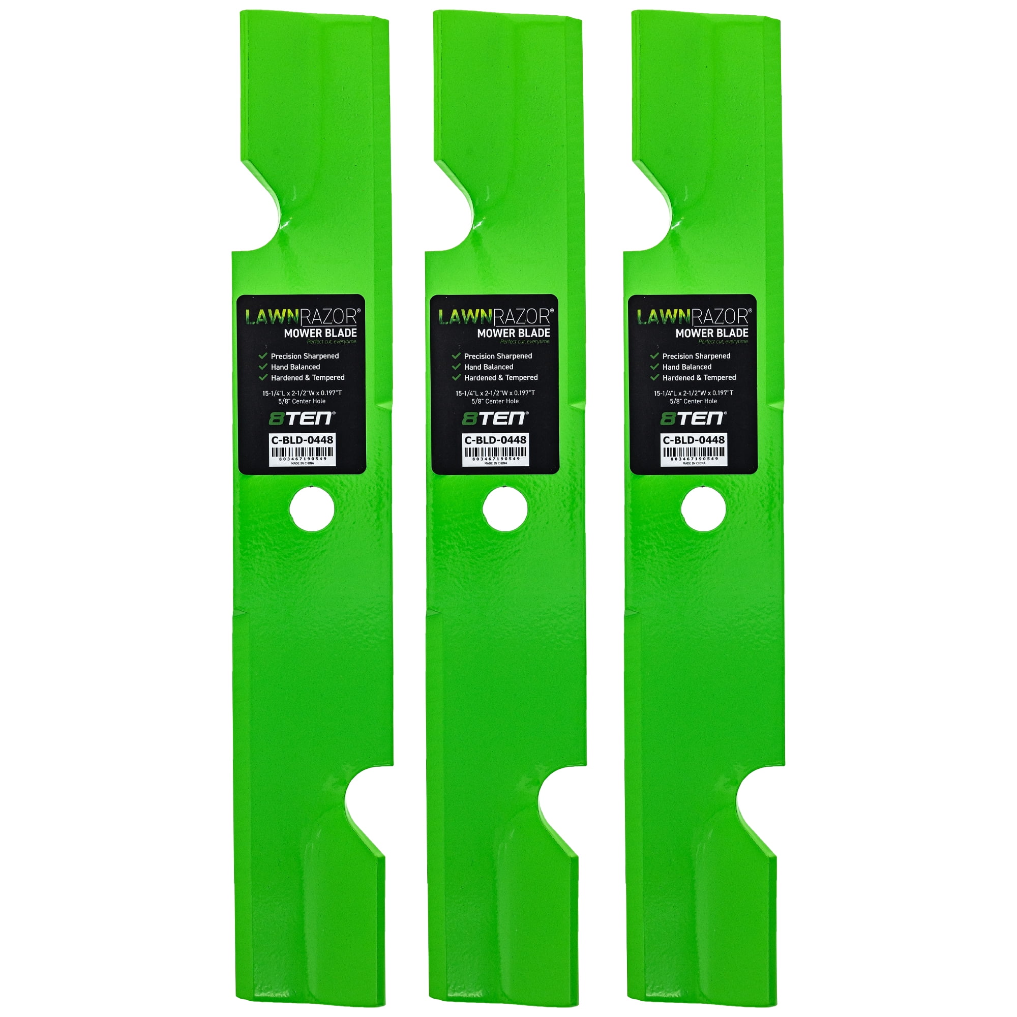 LawnRAZOR Blade for Exmark Lazer Z HP 44-inch Deck 103-2529-S High Lift ...