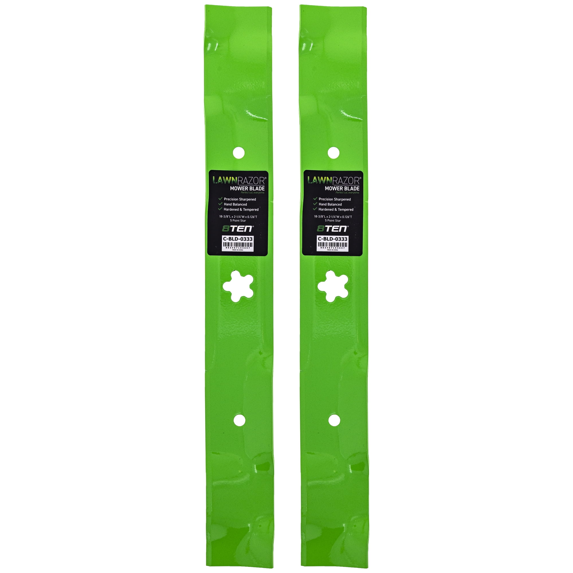 LawnRAZOR Blade for Husqvarna 36 inch Deck 532140101 Mulching 2 Pack ...