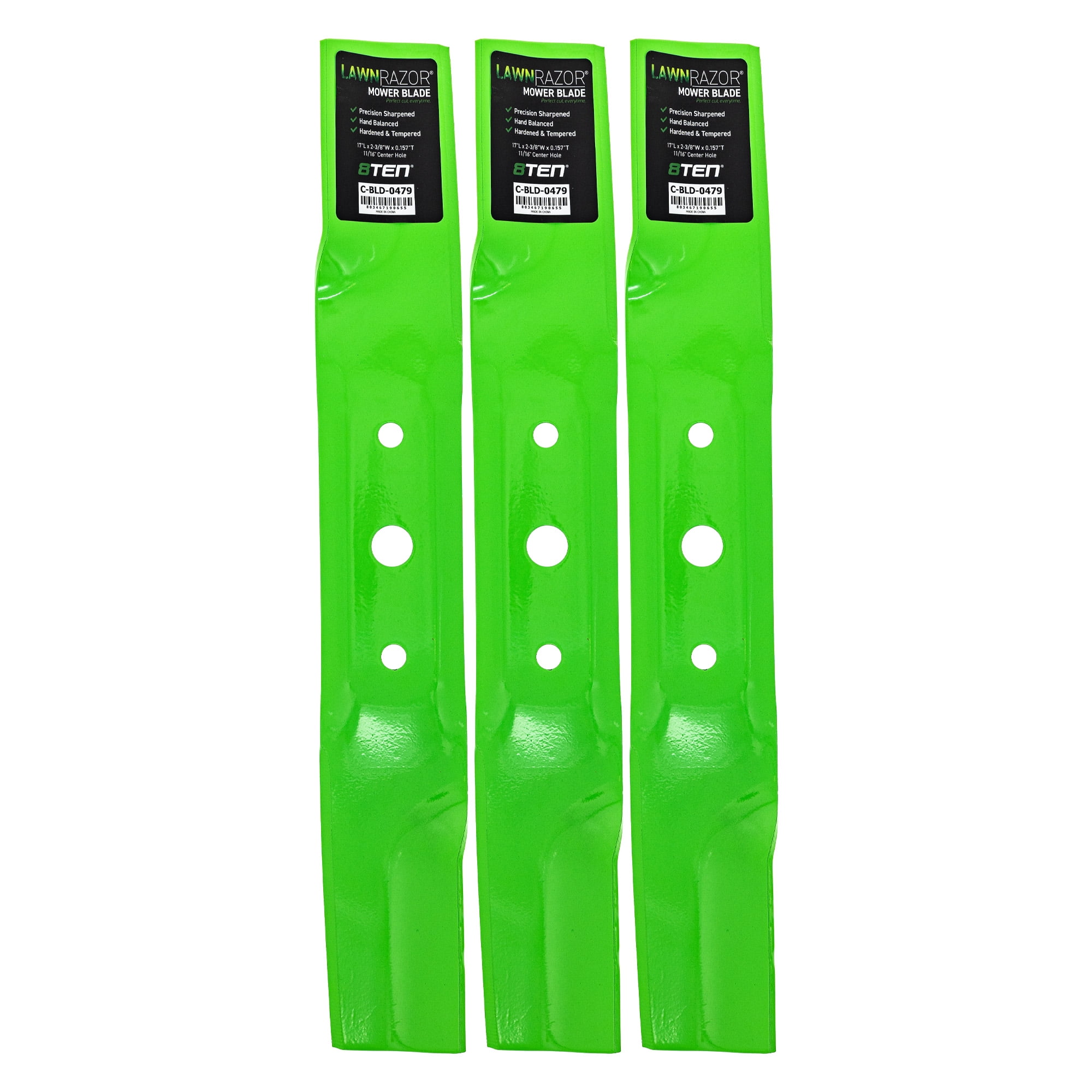 LawnRAZOR Blade for John Deere L120 L130 48-inch Deck GX20434 High Lift ...