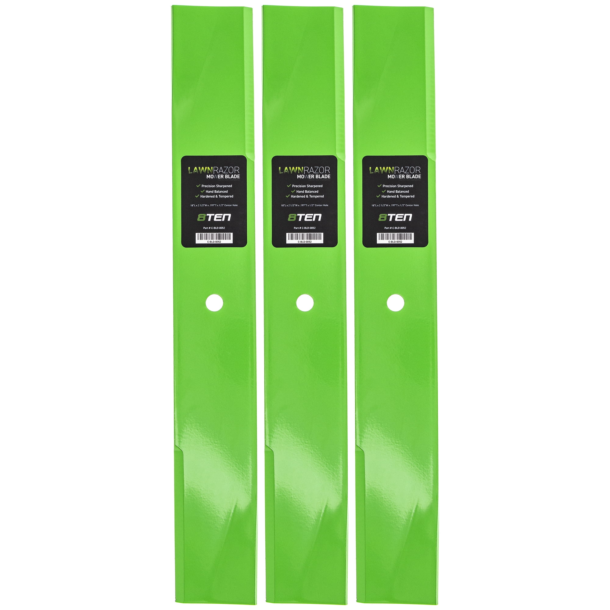 LawnRAZOR High Lift Blade for Toro 52 inch TimeCutter 3 Pack 810 ...