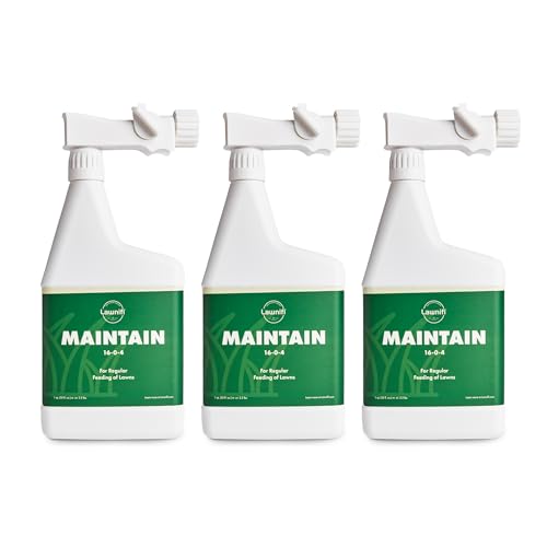 Lawnifi Maintain Liquid Fertilizer Box for Lawn Health, 3 Bottles, 16-0 ...