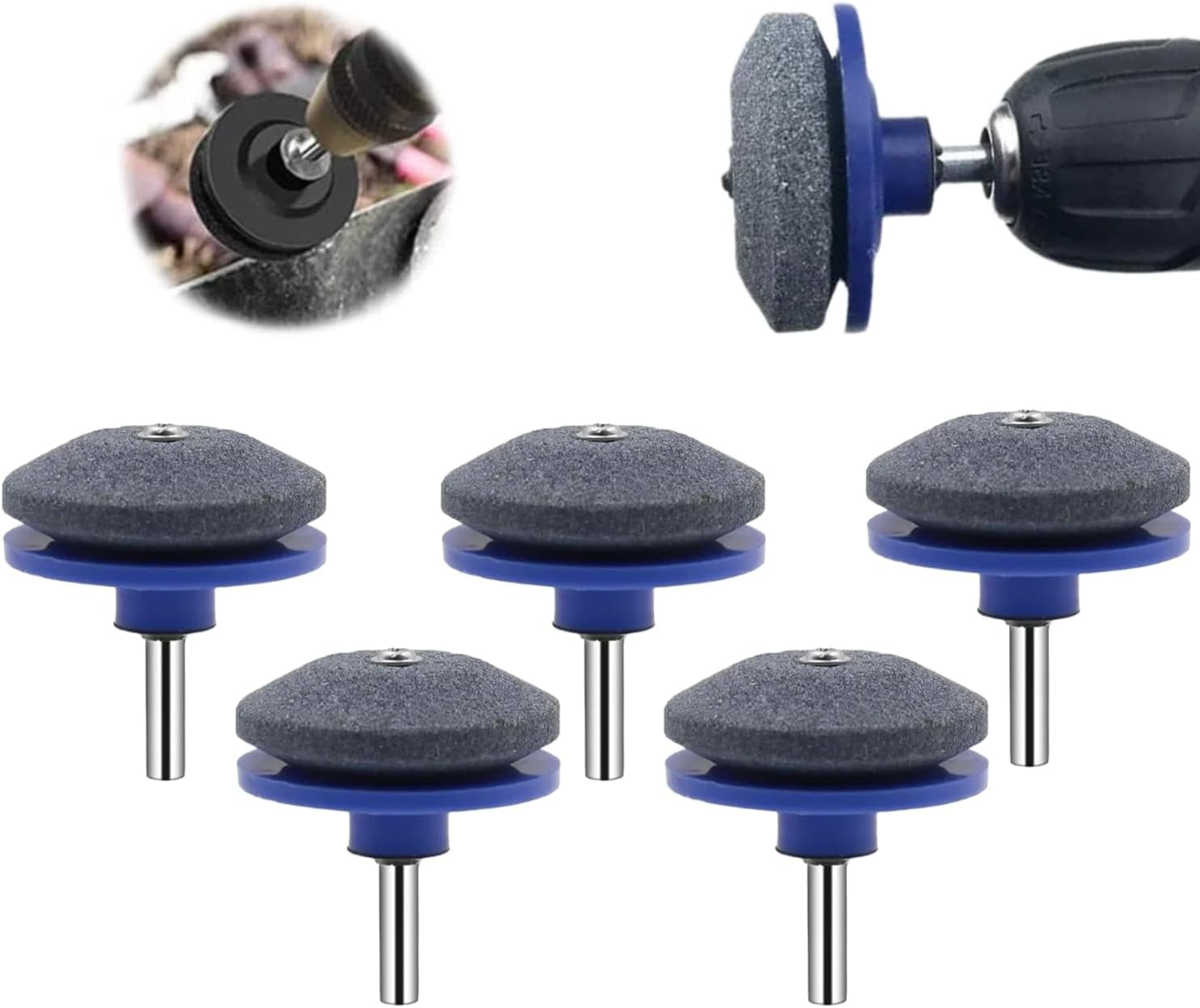 Lawnmower Dull Blade Sharpener, 2024 Upgraded Lawn Mower Blade ...