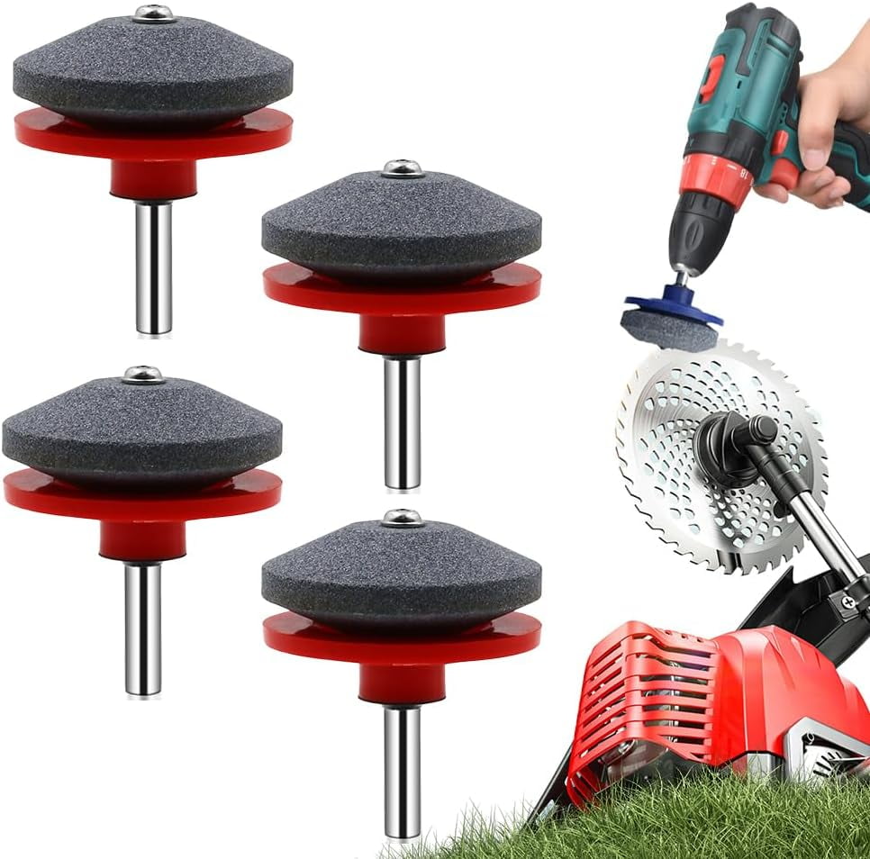 Lawnmower Dull Blade Sharpener, 2025 New Lawn Mower Blade Sharpener Tool for Garden, Universal ...