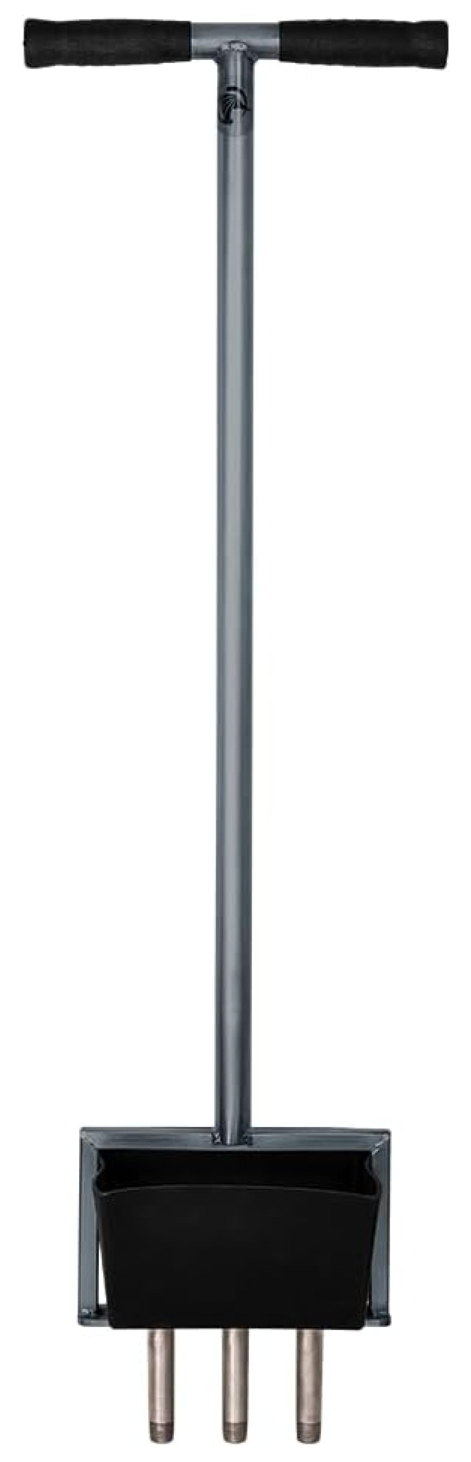 Lawnpecker Lawn Aerator with 3x0.8" Hollow Tines and Collection Tray ...