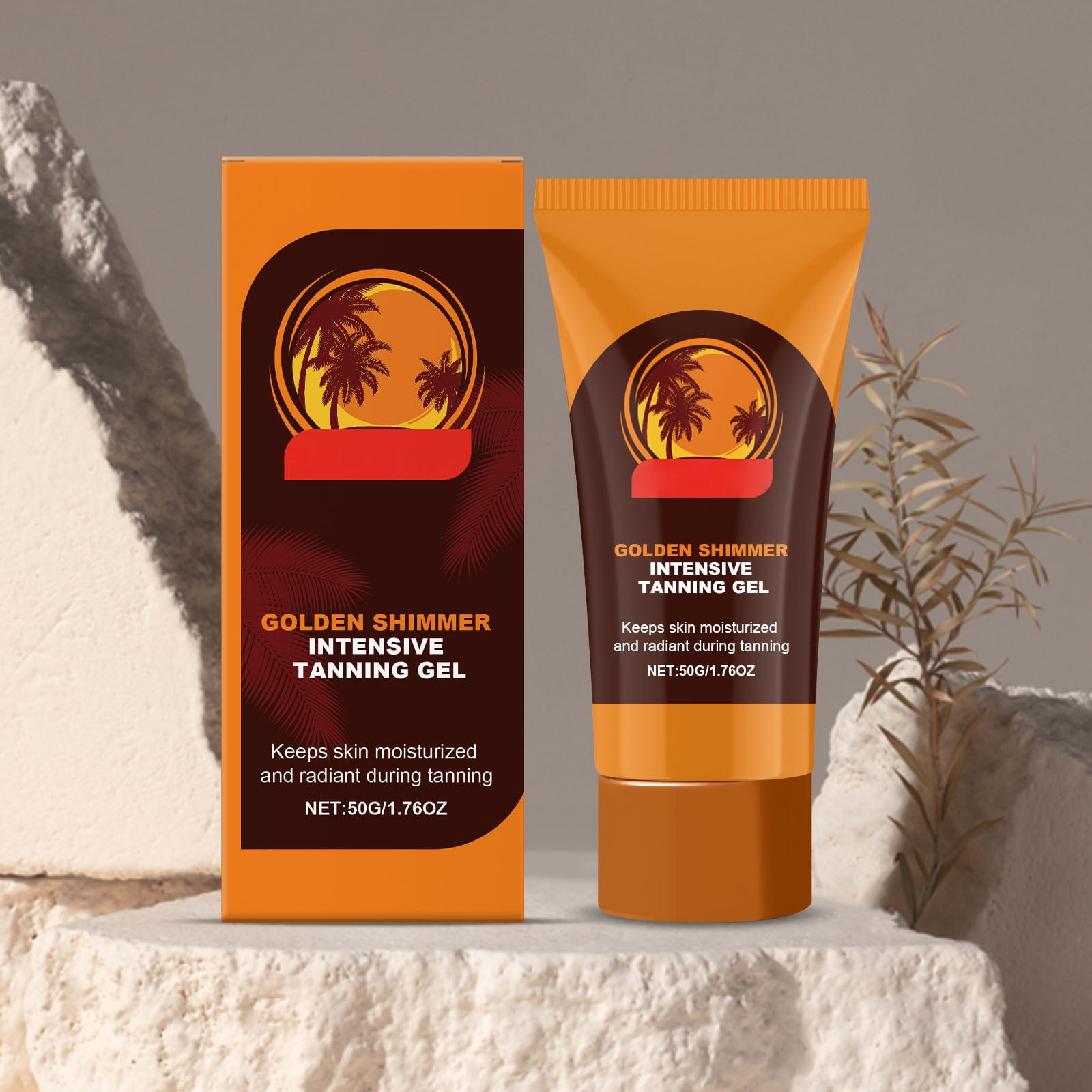 Lawor Gold Shimmer Intensive Tanning Tanning Gel, Tanning Gel For ...