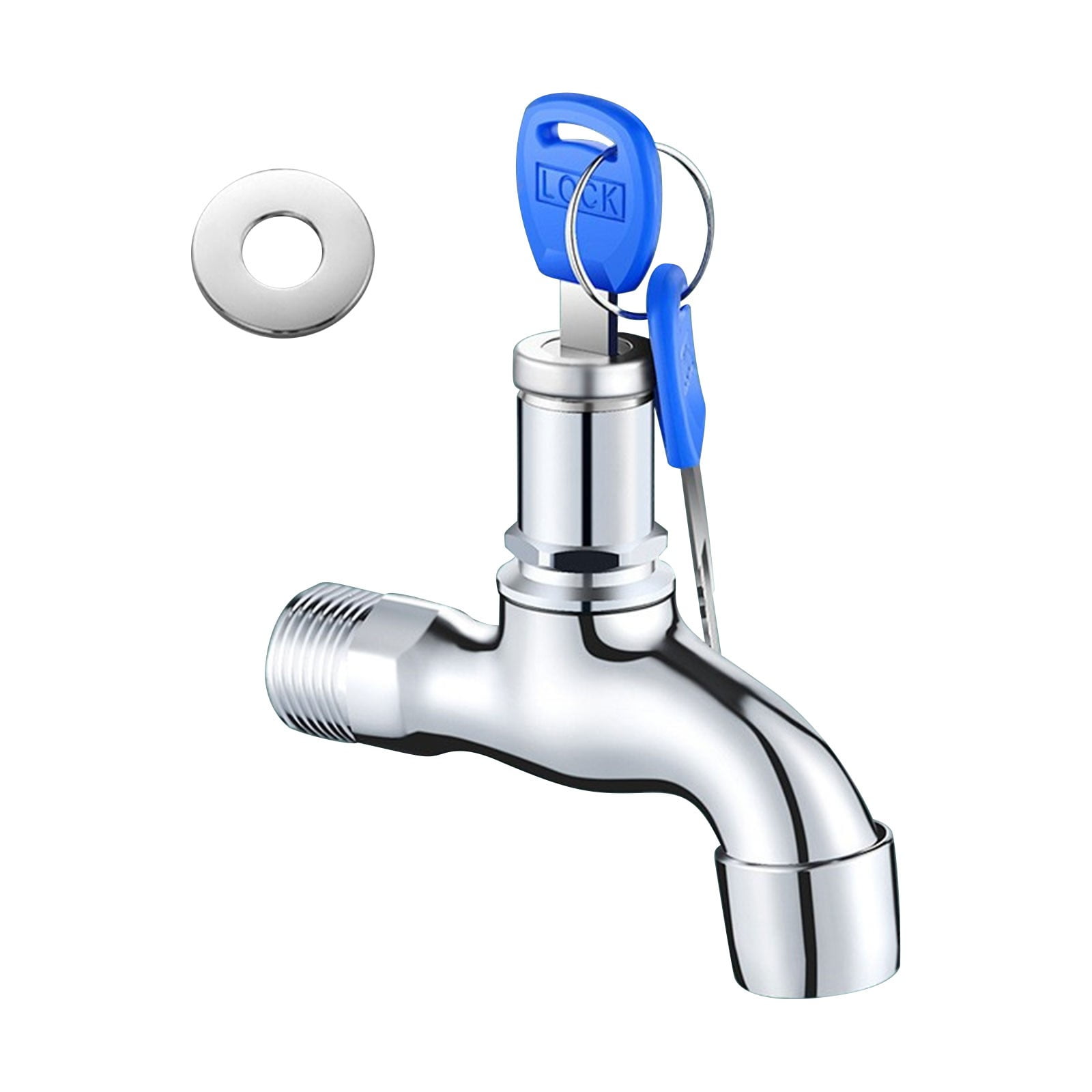 Lawor Outdoor Faucet With Key Washing Machine Accessories Washing ...