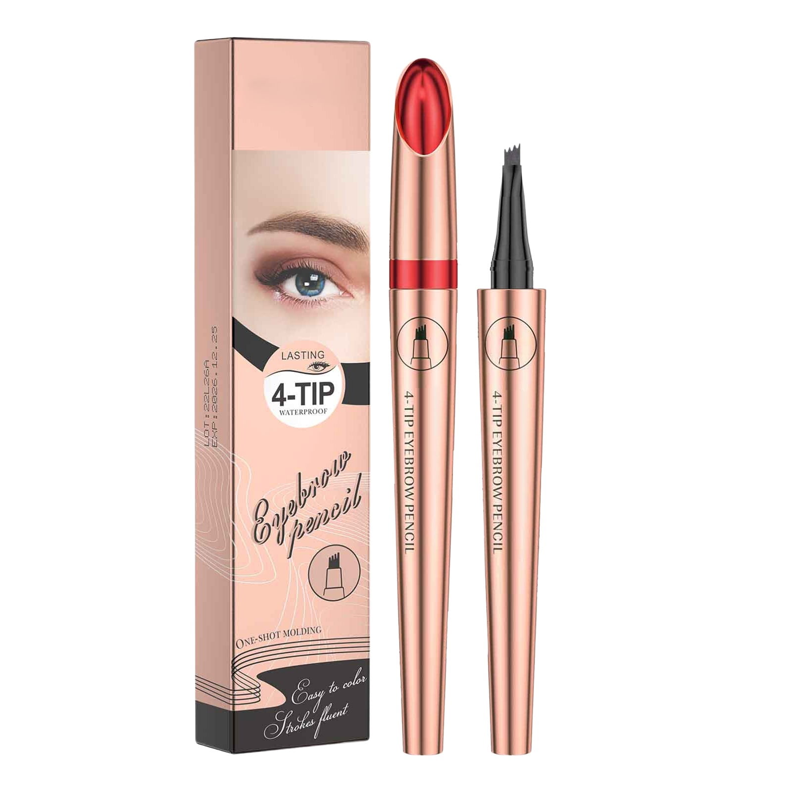 Lawor Waterproof Dark Brown Eyebrow Microblading Pen - Four Point Brow ...