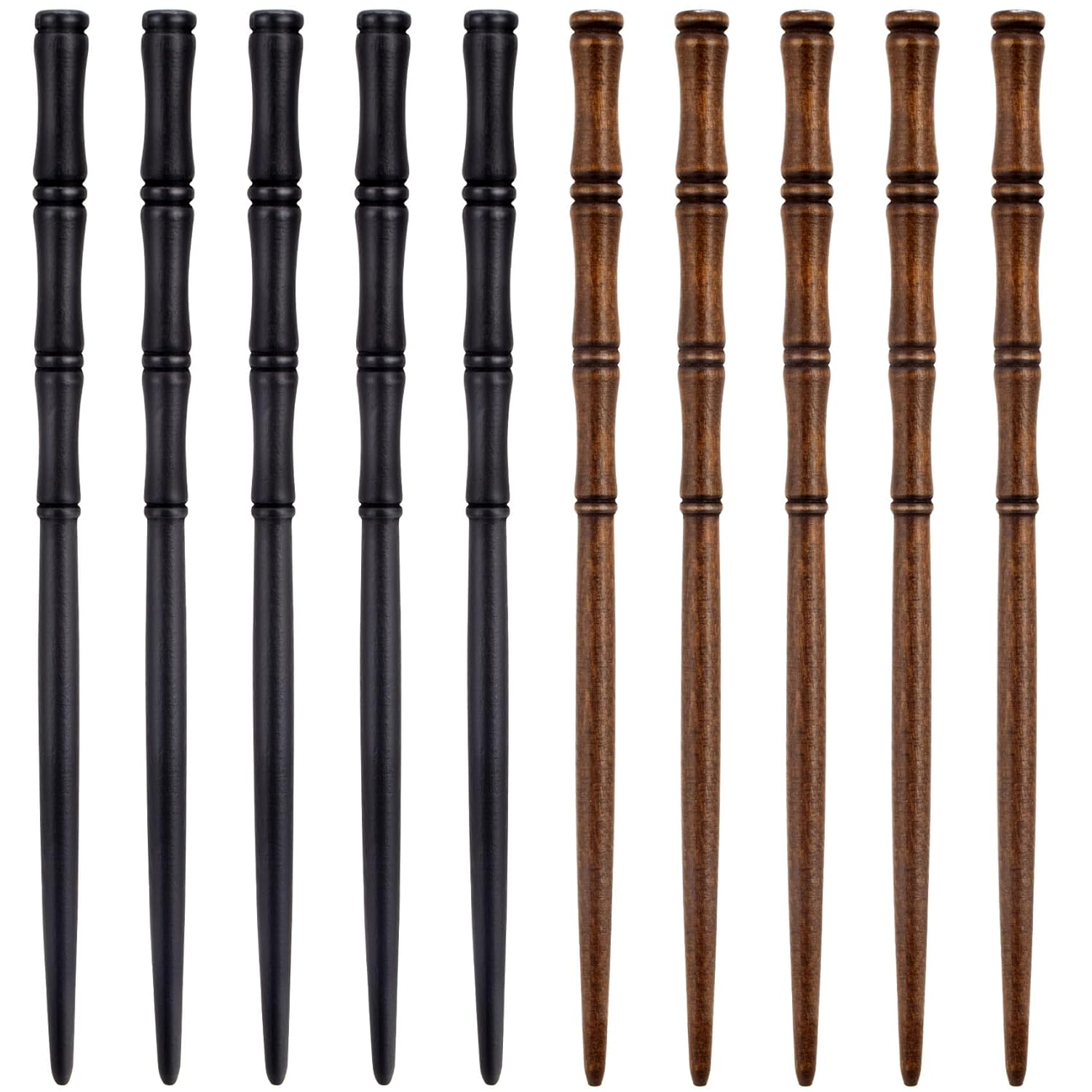 Lawq 10PCS Wooden Hair Sticks for Women, Retro Wooden Hairpins, Vintage ...
