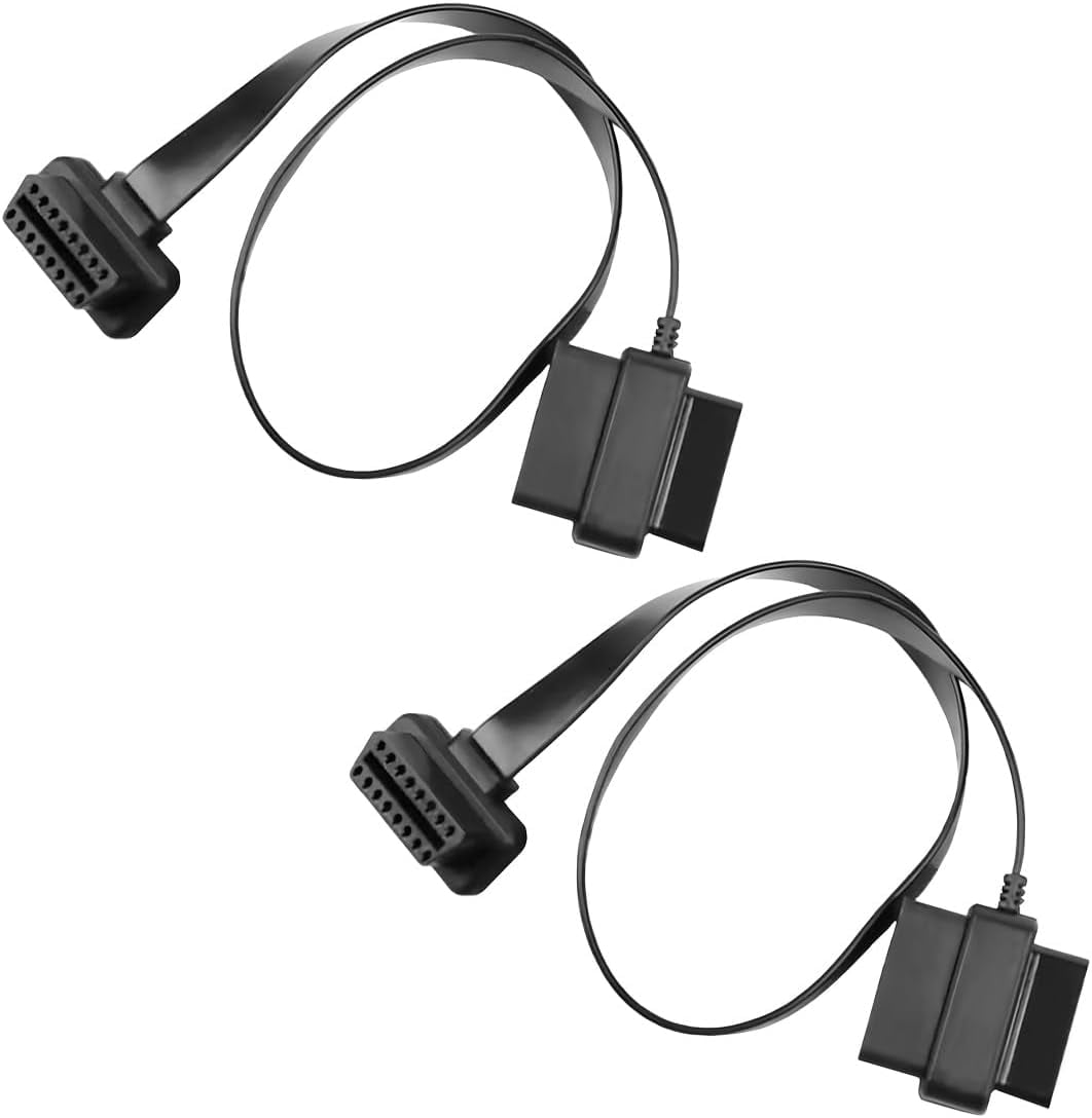 Lawq 16 Pin OBD II OBD2 Splitter Extension Cable Adapter, 2FT/60CM 1 ...