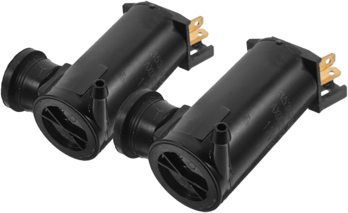 Lawq 2PCS Universal Windshield Washer Pump Motors for Cars Durable 24V ...
