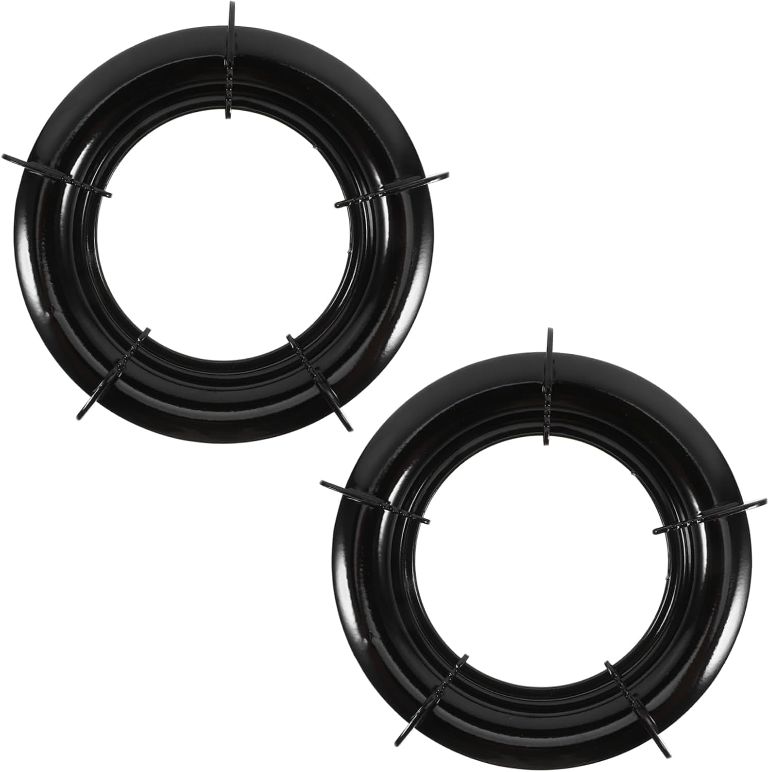 Lawq 2pcs Gas hob Stove Stand Rack Gas Stove Replacement Stove grates ...