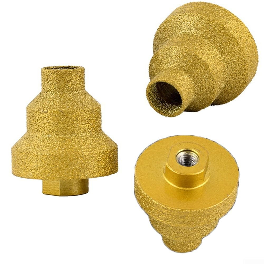 Lawq 3Pcs Step Drill Bit Set 20-35-50mm Straight Flute Milling Cutter ...