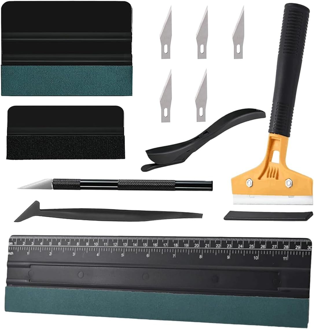 Lawq Car Window Tinting Installation Tool, Auto Vinyl Wrap Kit with ...
