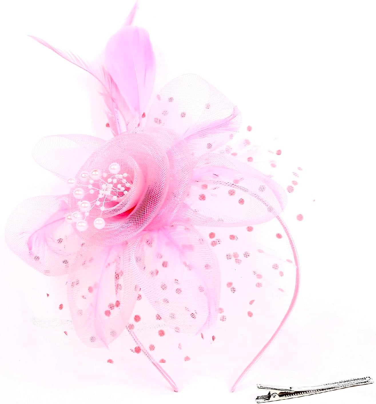 Lawq Fascinators Hats for Women Tea Party Fascinators for Women ...