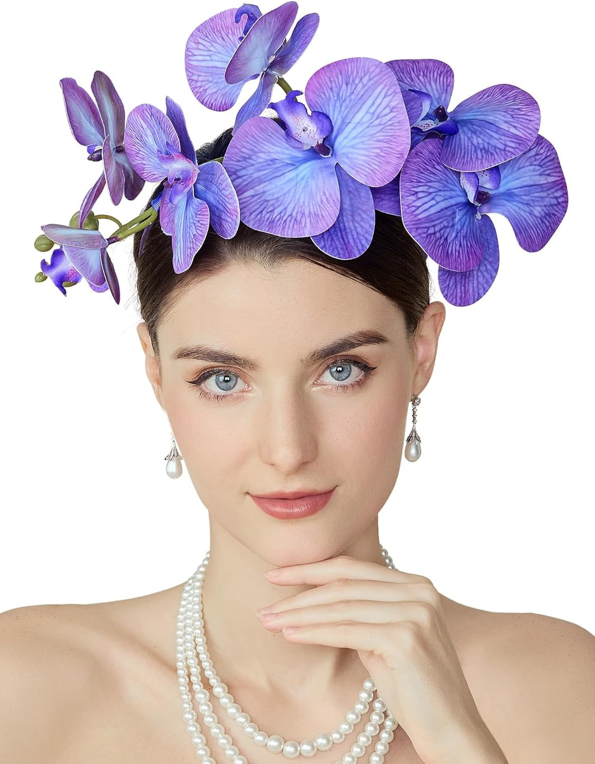 Lawq Flower Hat Fascinators for Women - Fancy Tea Party Church Cocktail ...