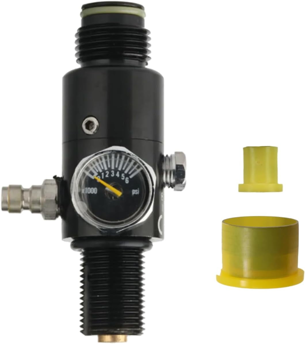 Lawq HPA Tank Regulator, Input 4500psi Output 1200Psi Tank Regulator ...